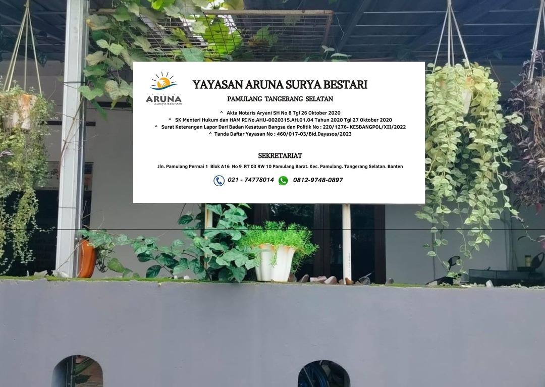 YASB | Yayasan Aruna Surya Bestari (YASB)